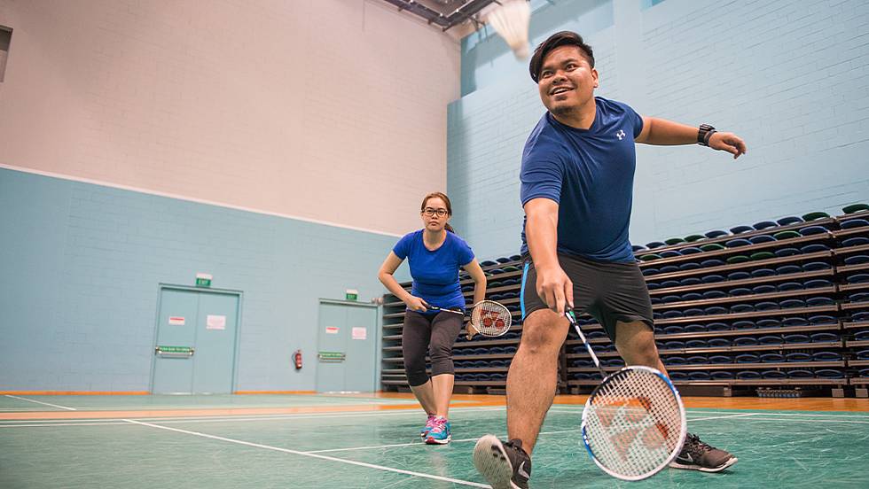 Sport venue The OCBC Arena for the team training camps