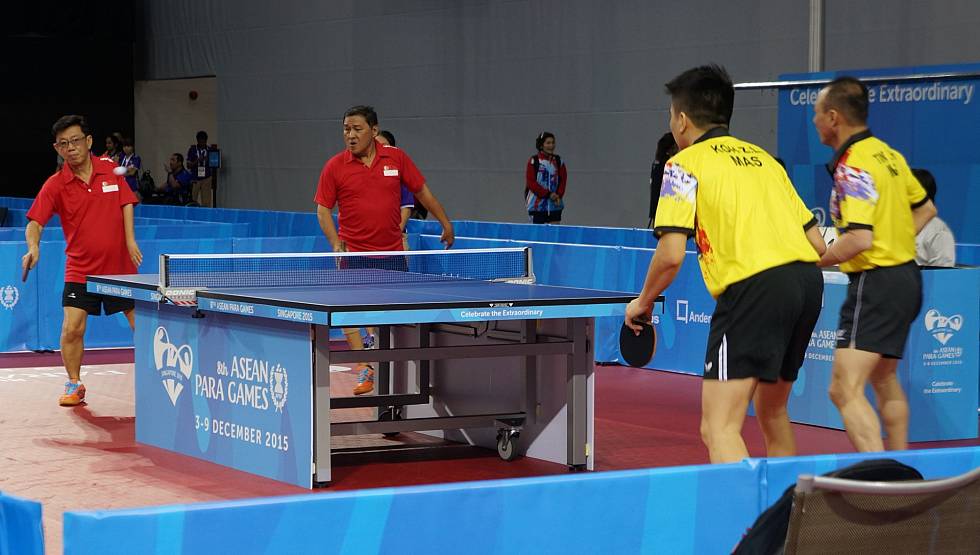 Sport venue The OCBC Arena for the team training camps
