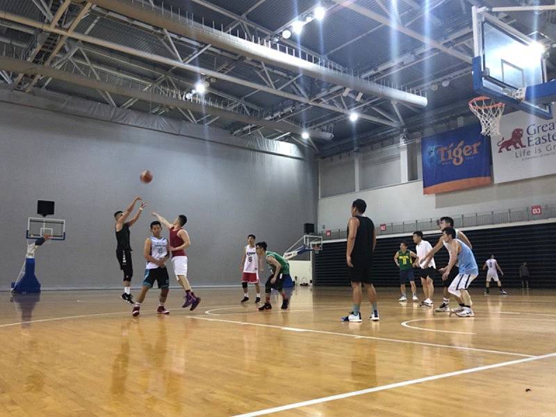 Sport venue The OCBC Arena for the team training camps