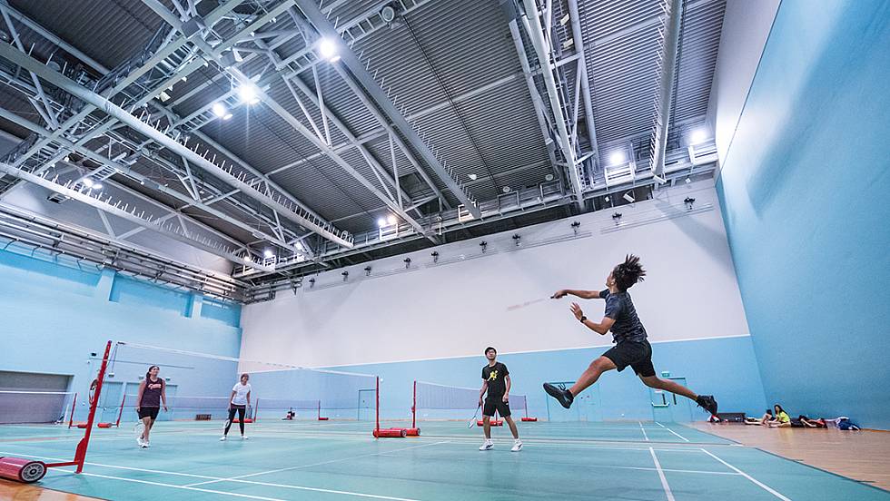 Sport venue The OCBC Arena for the team training camps