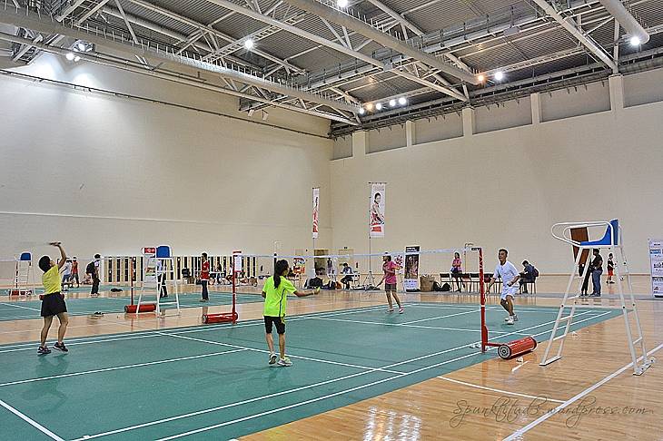Sport venue The OCBC Arena for the team training camps