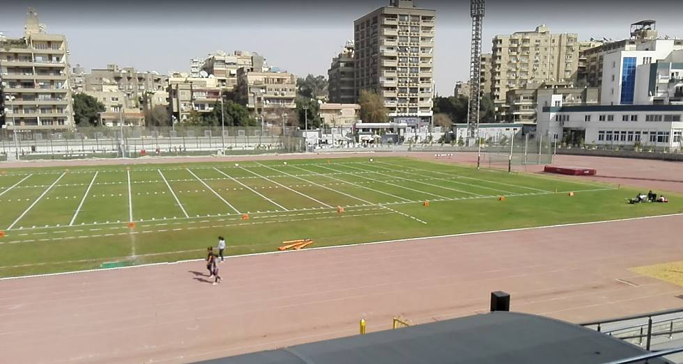 Sport venue Olympic Sports Center Maadi for the team training camps