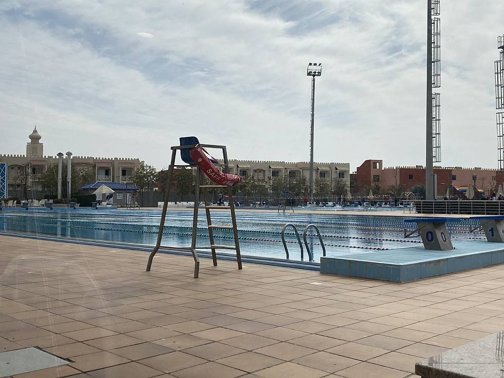 Sport venue Senzo Sporting club for the team training camps