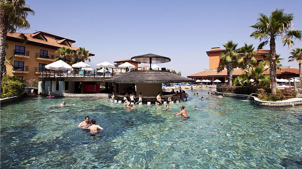 Sport venue Club Grand Aqua for the team training camps