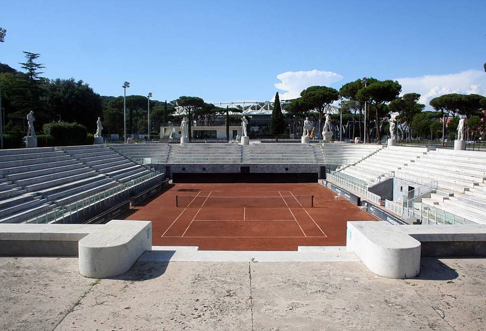 Sport venue The Foro Italico Sports Park for the team training camps
