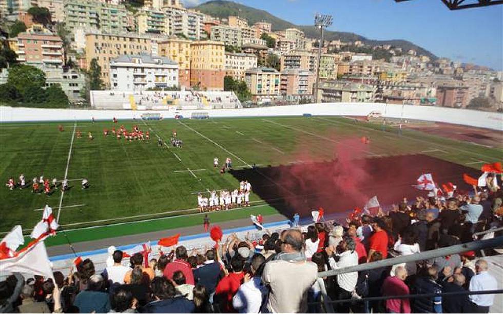 Sport venue Giacomo Carlini Stadium for the team training camps