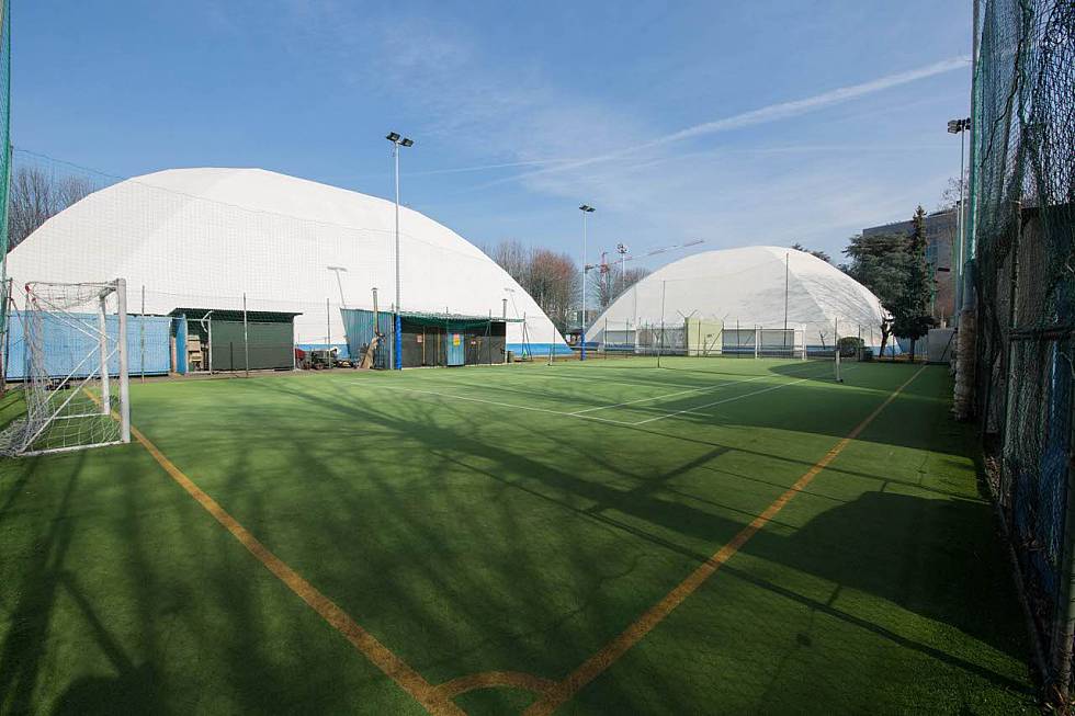 Sport venue Bicocca Stadium for the team training camps