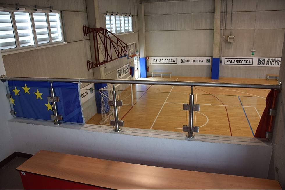 Sport venue Bicocca Stadium for the team training camps