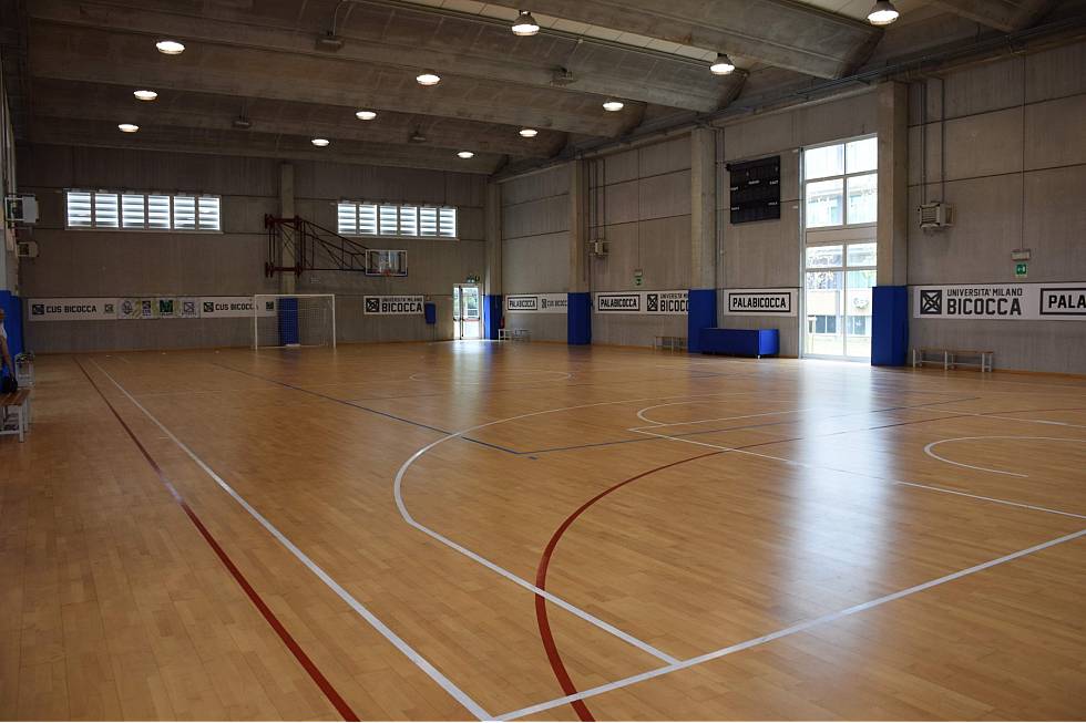 Sport venue Bicocca Stadium for the team training camps