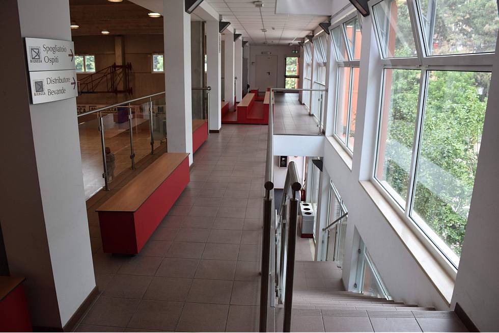 Sport venue Bicocca Stadium for the team training camps