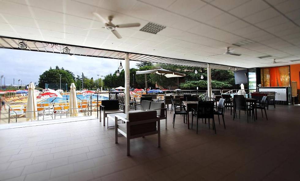 Sport venue Hotel Molino Rosso with Olympic Swimming pool for the team ...