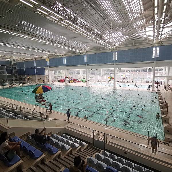 Sport venue Kowloon Park Swimming Pool for the team training camps