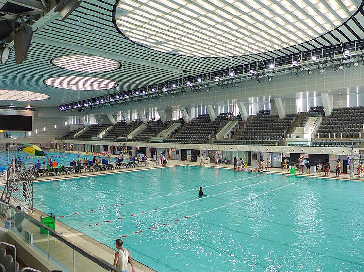 Sport venue Kowloon Park Swimming Pool for the team training camps