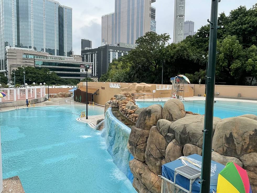 Sport venue Kowloon Park Swimming Pool for the team training camps
