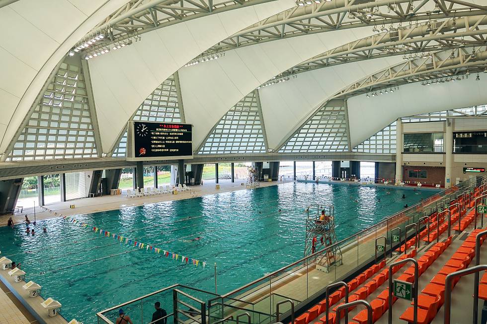 Sport venue Tung Chung Swimming Pool for the team training camps