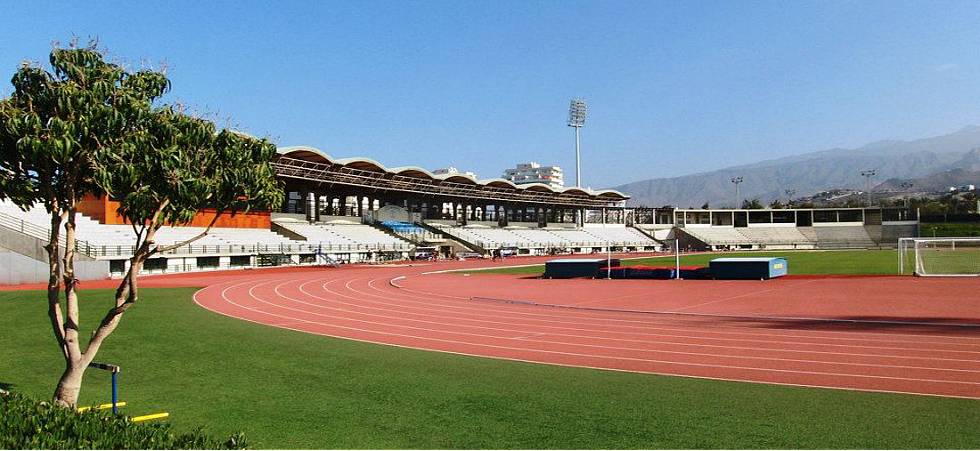 Sport venue Olympic Stadium Municipal Antonio Dominguez for the team ...