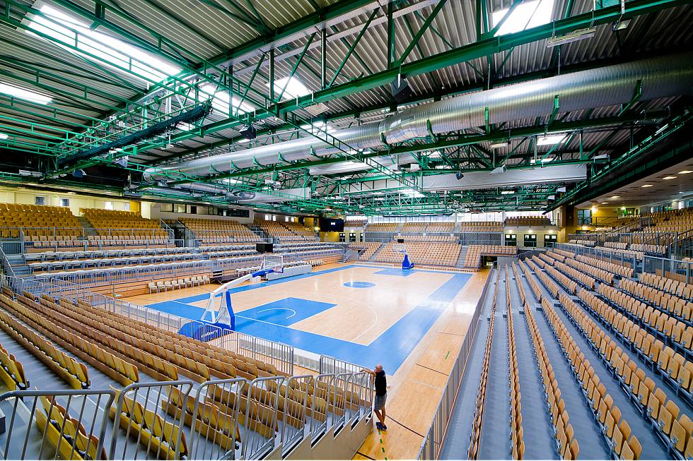 Sport venue Arena Bonifika for the team training camps