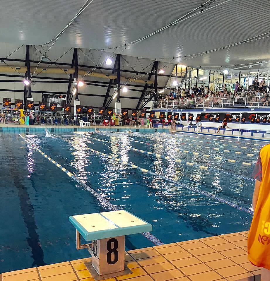Sport venue Stadio Francesco Ghizzi with olympic pool for the team ...