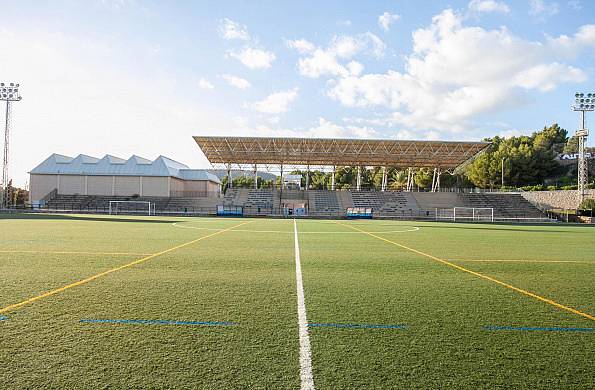 Sport venue Municipal Stadium of Magaluf for the team training camps