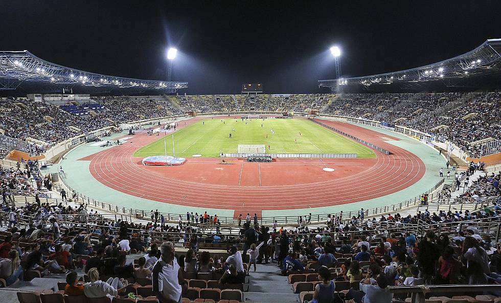 Sport venue Pankritio Stadium for the team training camps