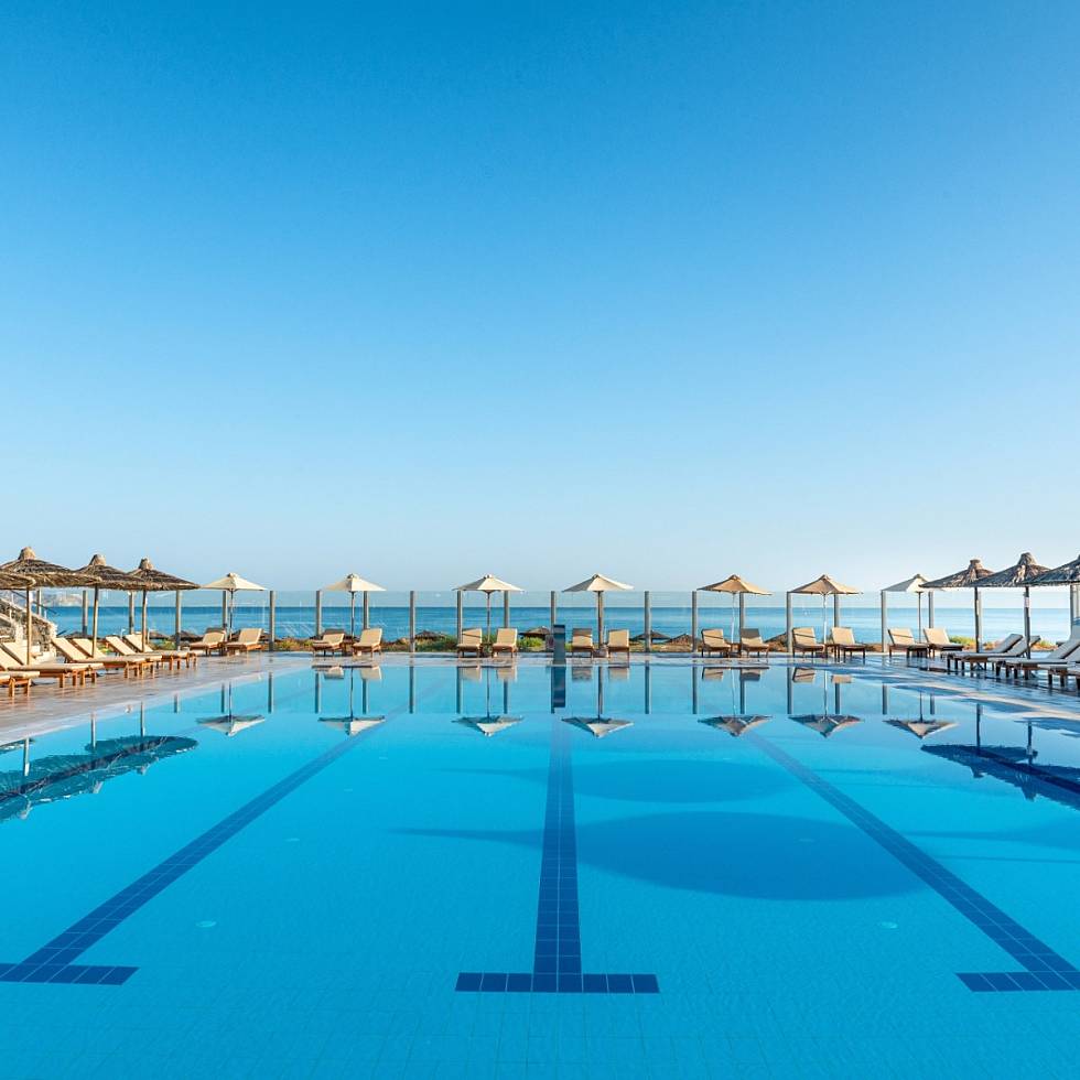 Sport venue Civitel Creta Beach for the team training camps