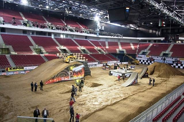 Sport venue Multifunctional Sports Hall Arena Armeec Sofia for the team ...