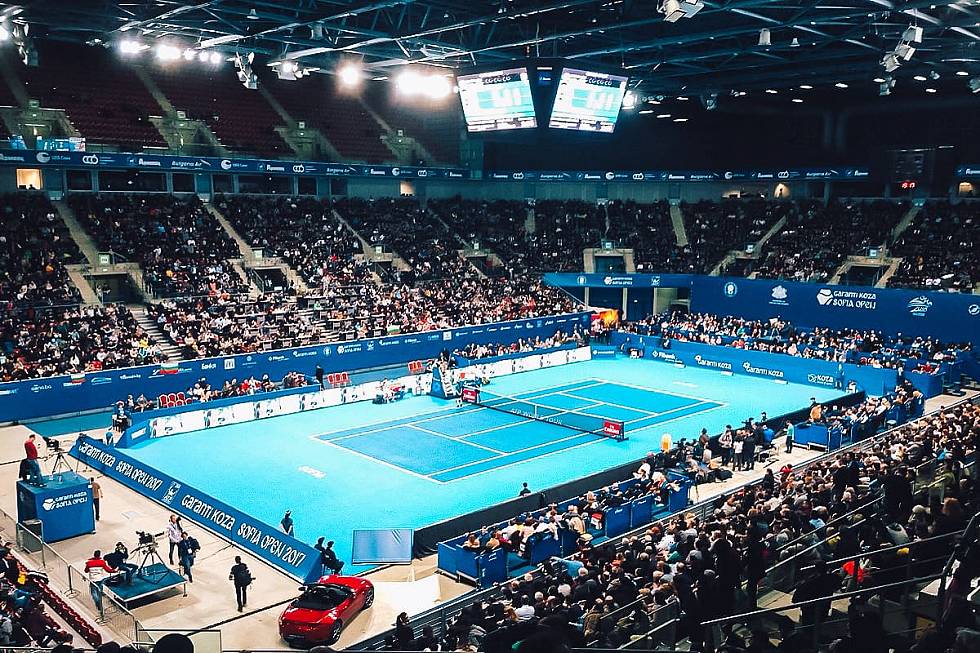 Sport venue Multifunctional Sports Hall Arena Armeec Sofia for the team ...