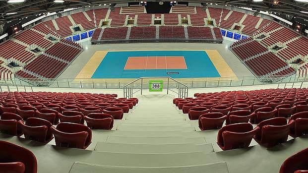 Sport venue Multifunctional Sports Hall Arena Armeec Sofia for the team ...