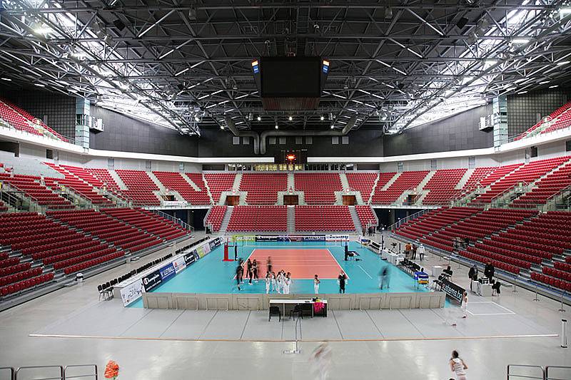 Sport venue Multifunctional Sports Hall Arena Armeec Sofia for the team ...