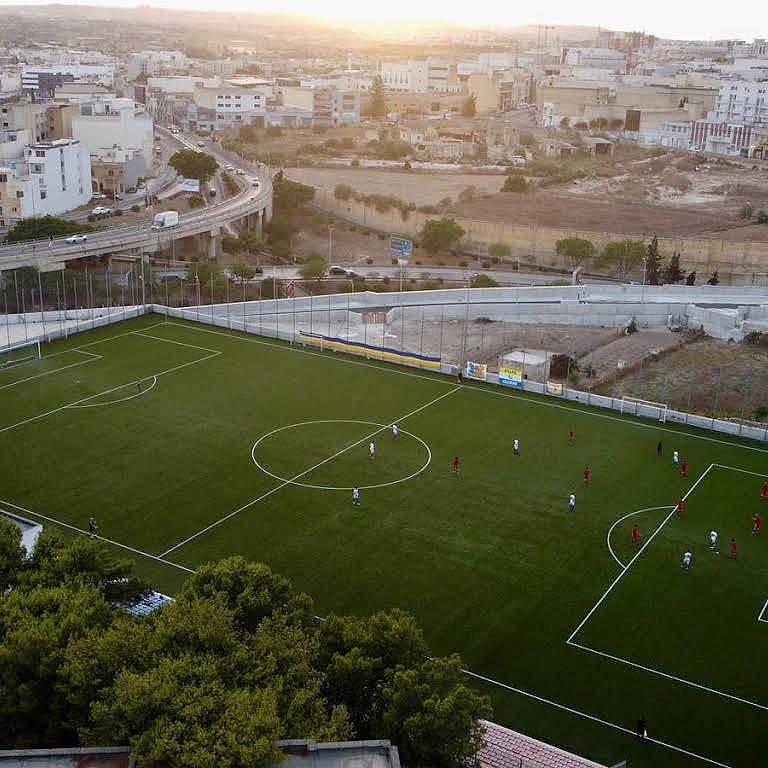 Sport venue Football Ground Santa Lucija for the team training camps