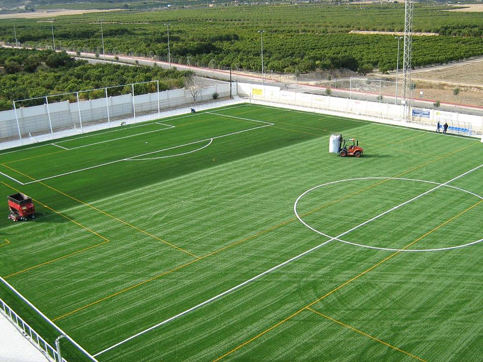 Sport venue Campo de futbol de Algorfa for the team training camps
