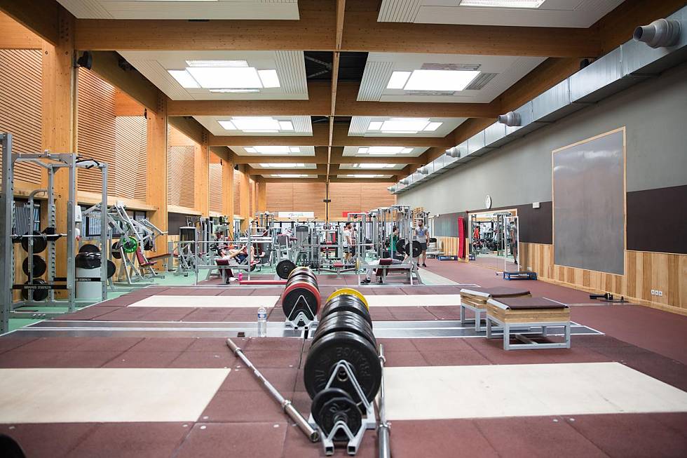 Sportstätte INSEP für die Mannschaftstrainingslager