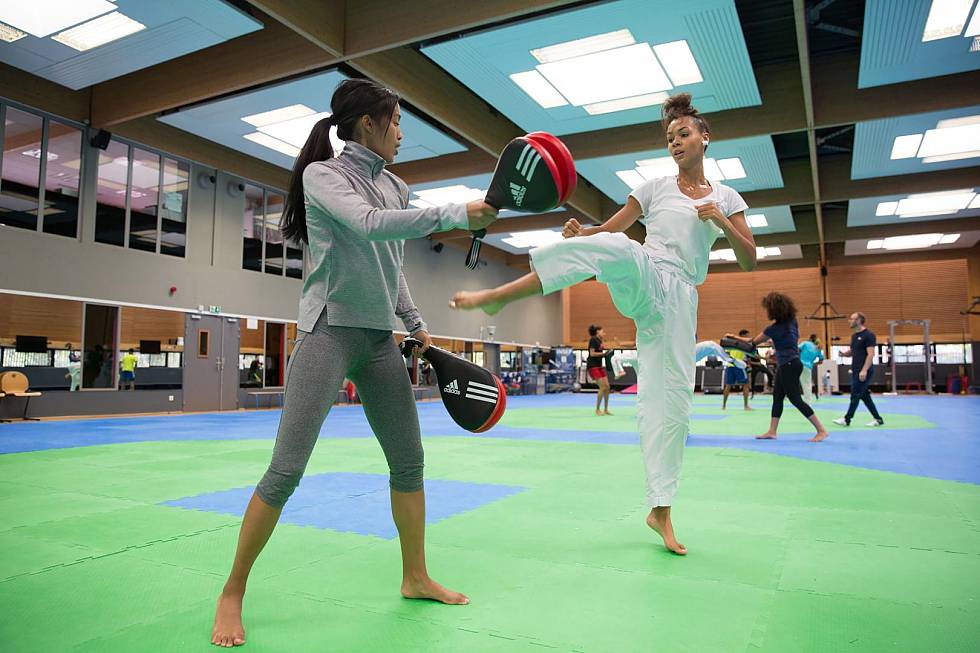 Sportstätte INSEP für die Mannschaftstrainingslager