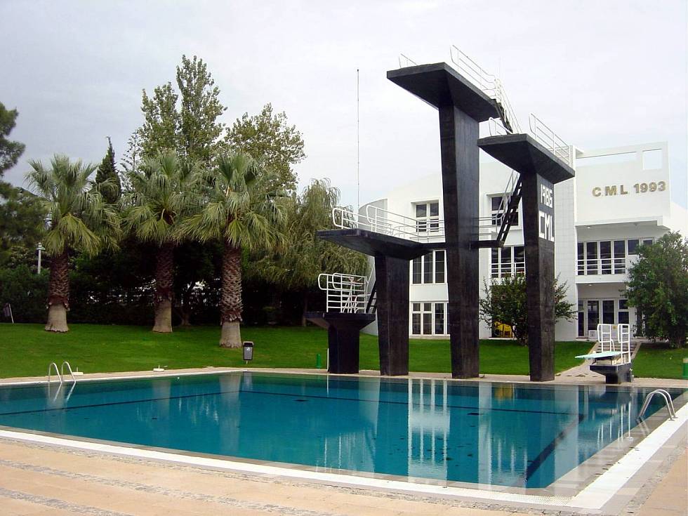Sport venue The Loule Swimming Pool Complex for the team training camps
