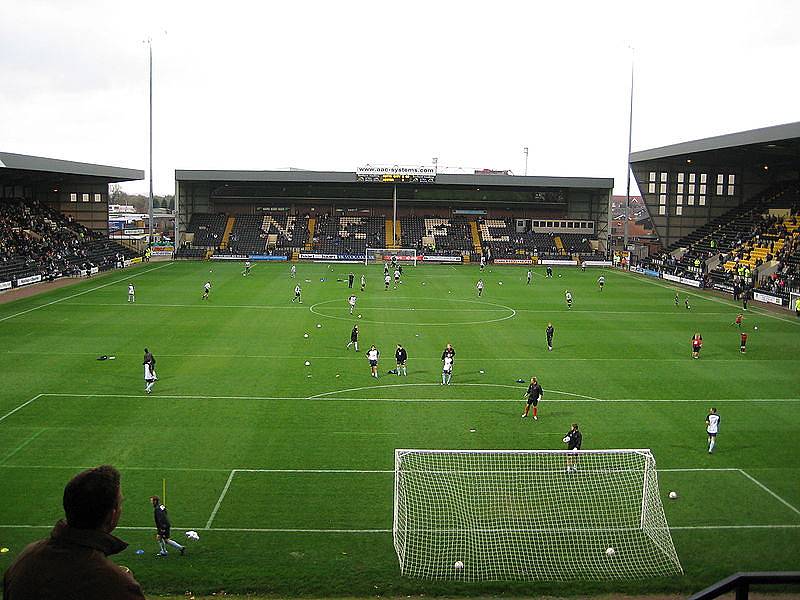 Sport venue Meadow Lane Stadium for the team training camps