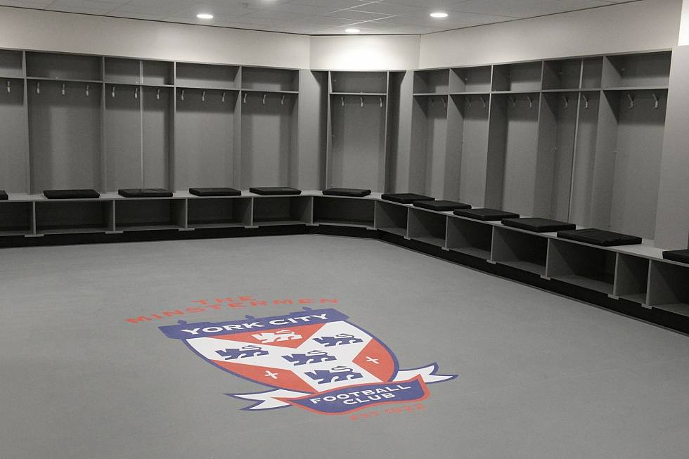 Sport venue York Community Stadium for the team training camps