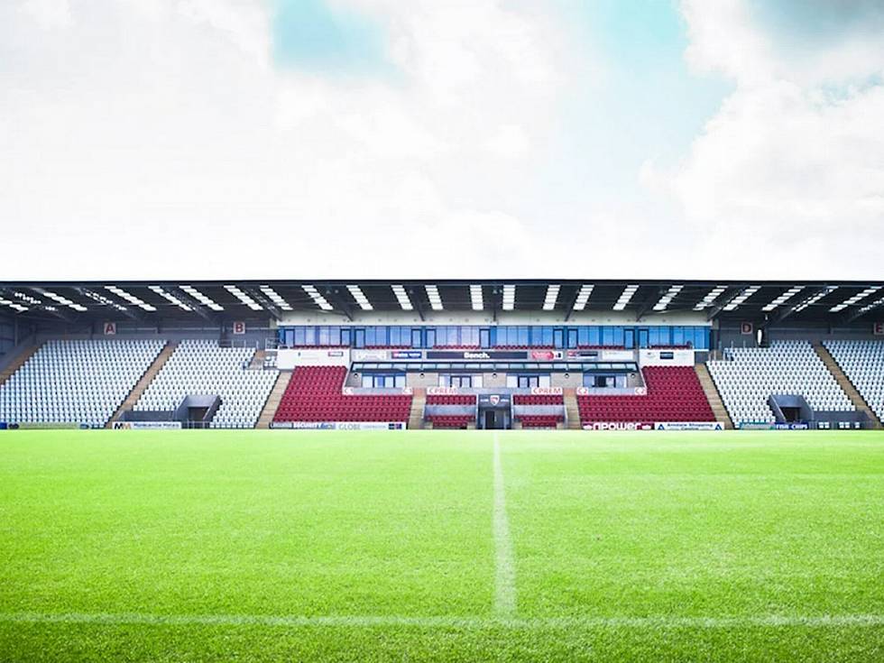 Sport venue The Mazuma Stadium for the team training camps