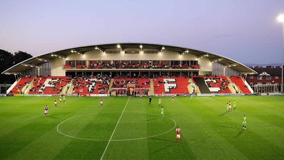 Sport venue Highbury Stadium for the team training camps