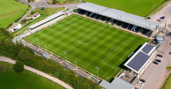 Sport venue The New Lawn Stadium for the team training camps
