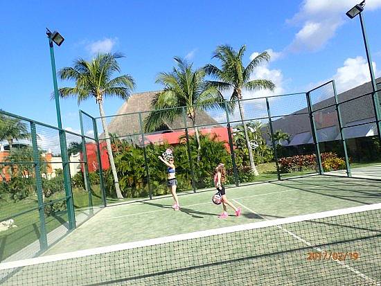 Sport venue Barcelo Maya Palace for the team training camps
