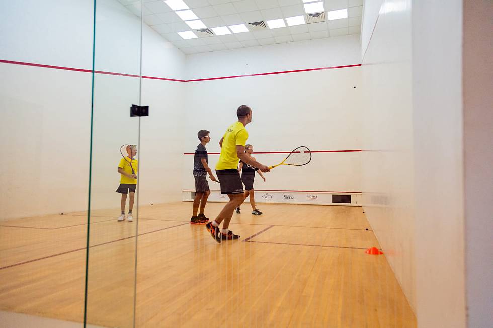 Sport venue Soho Tennis and Squash Center for the team training camps
