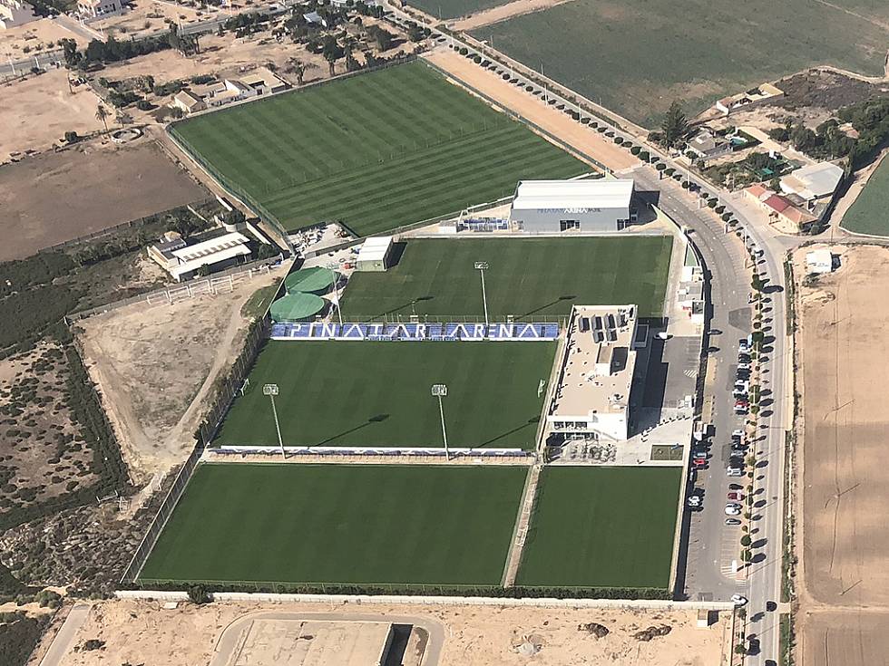 Sport venue Pinatar Arena Murcia for the team training camps