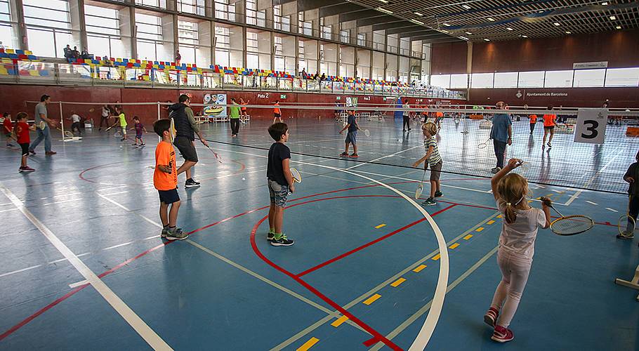 Sport venue La Mar Bella Municipal Sports Complex for the team training ...