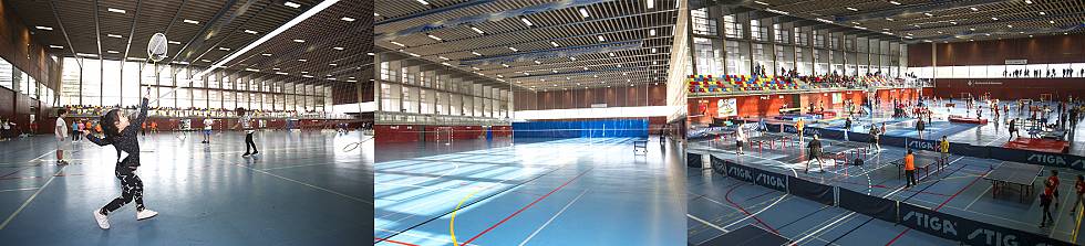 Sport venue La Mar Bella Municipal Sports Complex for the team training ...