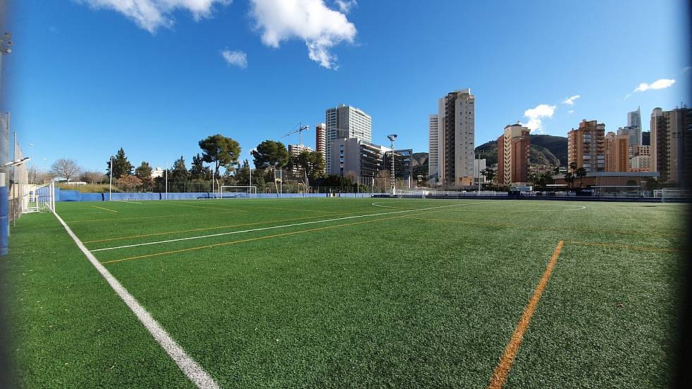 Sport venue Antonio Lopez Guerrero football fields for the team ...