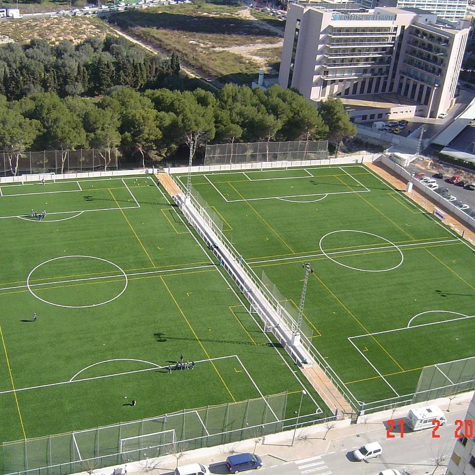 Sport venue Antonio Lopez Guerrero football fields for the team ...