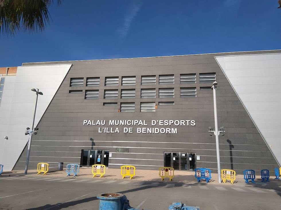 Sport venue Benidorm Island Sports Palace for the team training camps