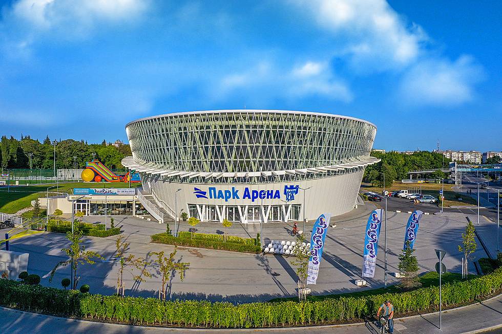 Sport venue Sports complex Park Arena OZK for the team training camps