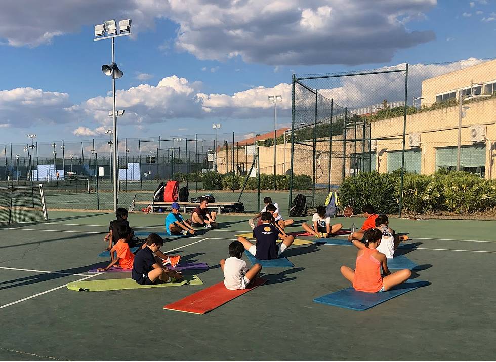 Sport venue GA Tennis Academy for the team training camps