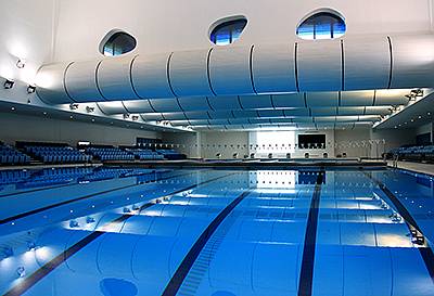 Sport venue Hamdan Sports Complex for the team training camps